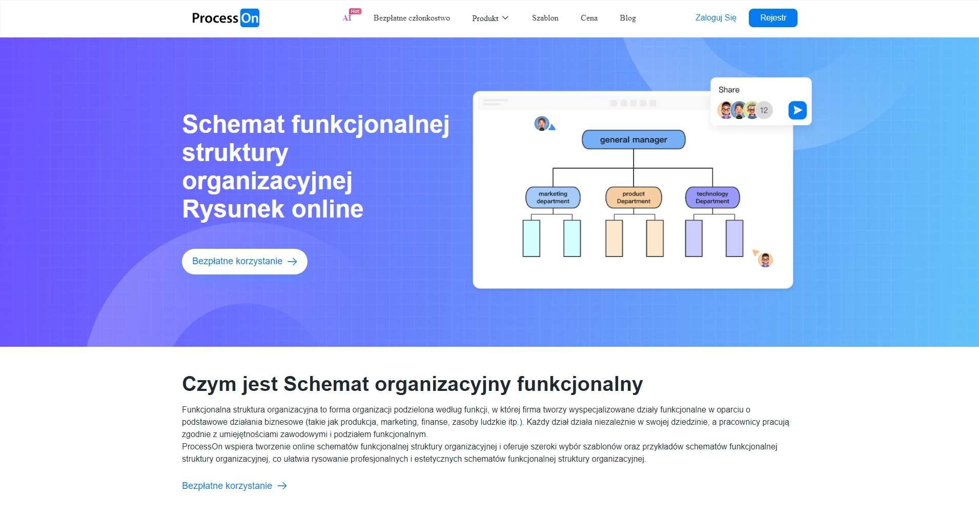 Struktura Organizacji Funkcjonalnej_Wykres Organizacji Funkcjonalnej ...