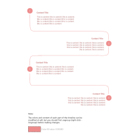 Event Progress Timeline Style Template Flowchart Template_ProcessOn